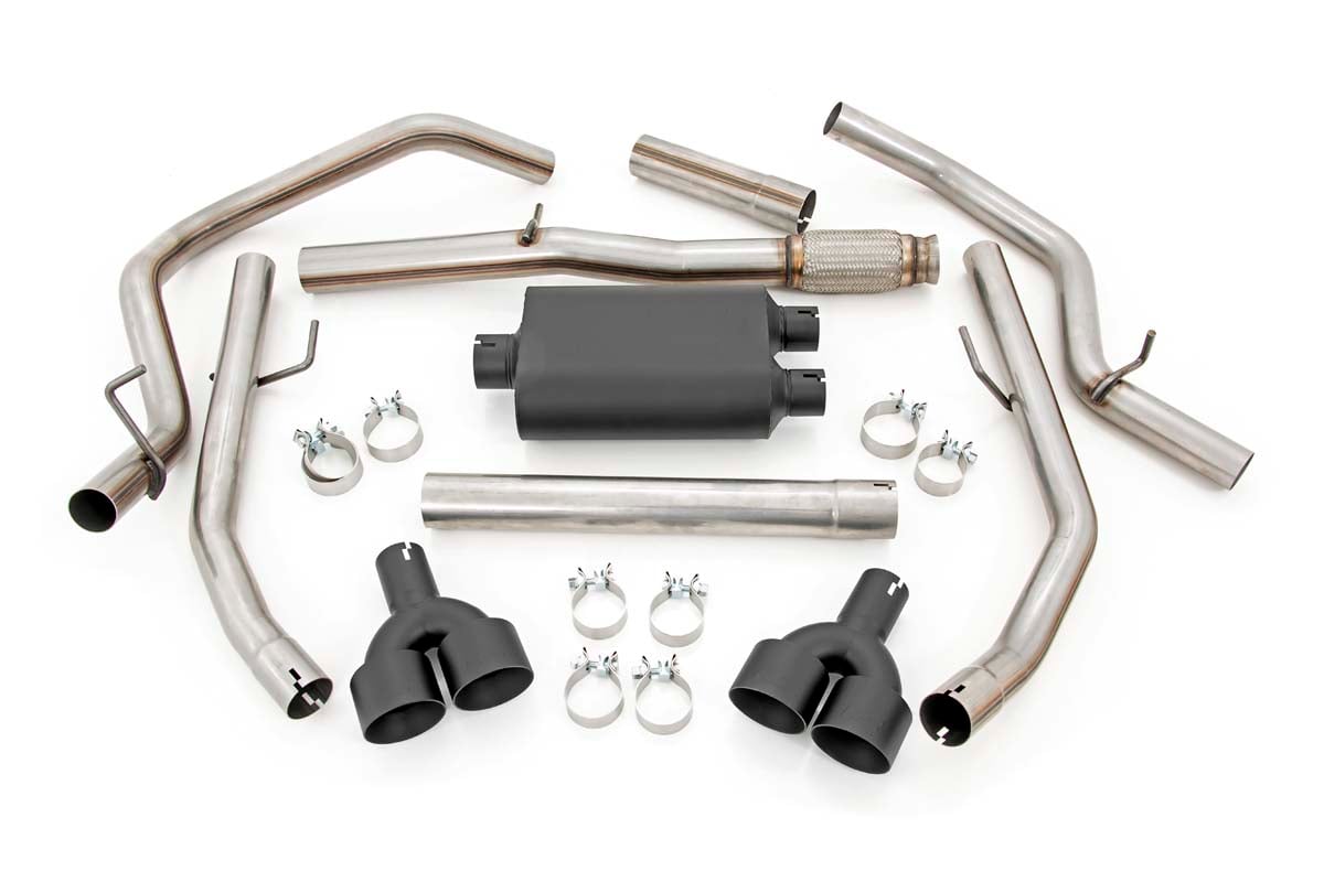 Performance Exhuast | Stainless | Crew/Dbl | RR Exit | Chevy/GMC 1500 ...