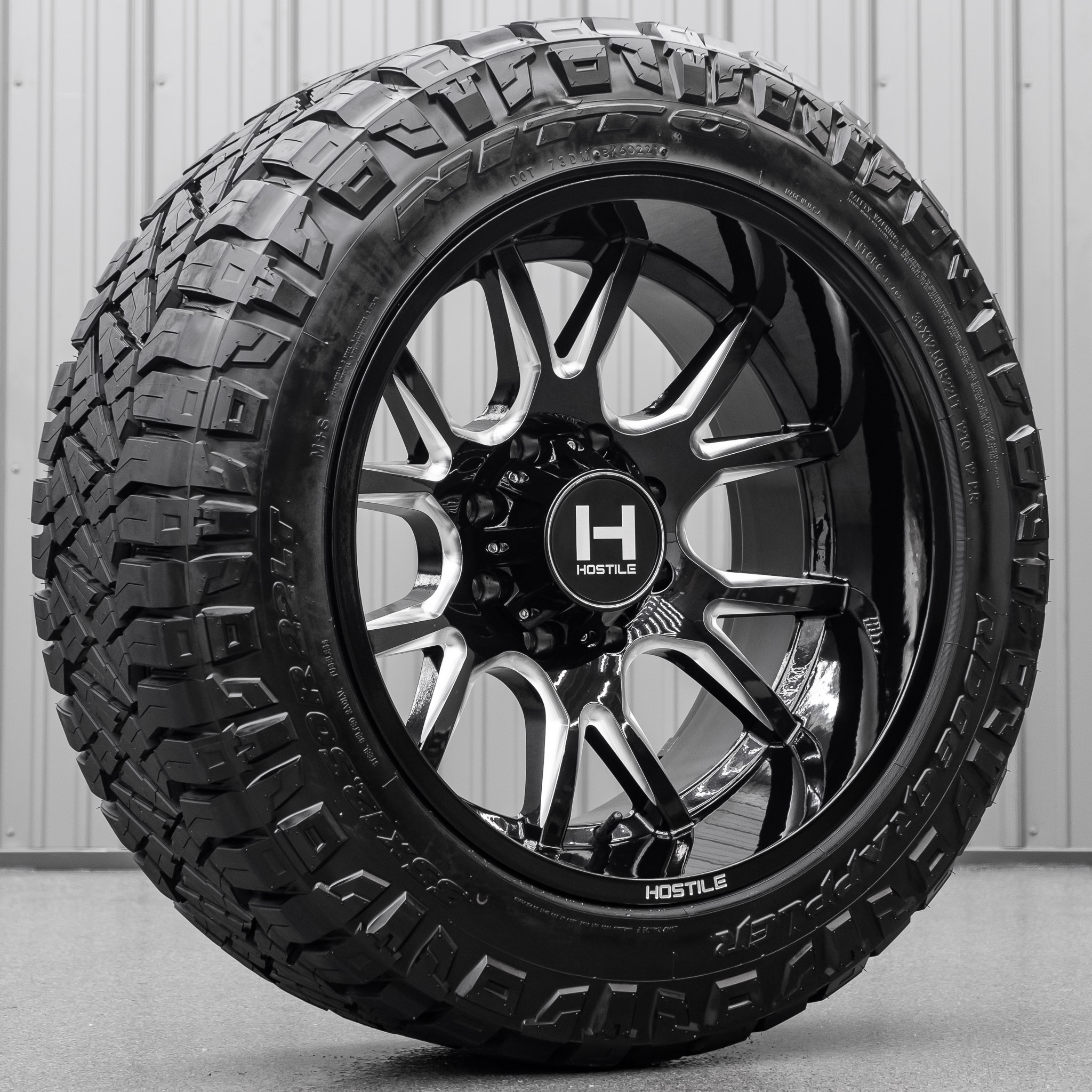 Buy Hostile Rage H113 with Nitto Ridge Grappler | Krietz Customs Parts ...