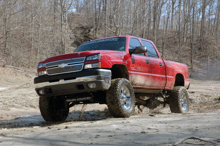 6 Inch Lift Kit | V2 | Chevy Silverado & GMC Sierra 2500HD 4WD (2001 ...