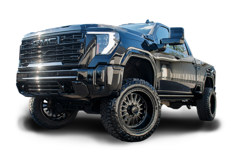 Custom Build GMC Sierra 2500 - Wheels, Tires & Color Match | Krietz Auto
