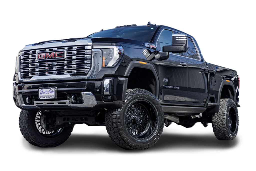 Custom Build GMC Sierra 2500 - Wheels, Tires & Color Match | Krietz Auto