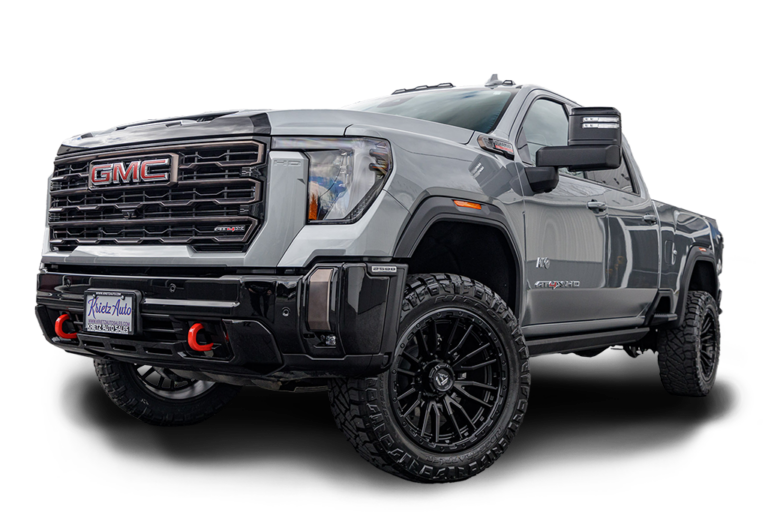 Custom Build GMC Sierra 2500 - Wheels, Tires & Color Match | Krietz Auto