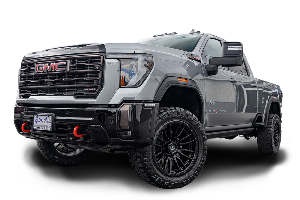 Custom Build GMC Sierra 2500 - Wheels, Tires & Color Match | Krietz Auto