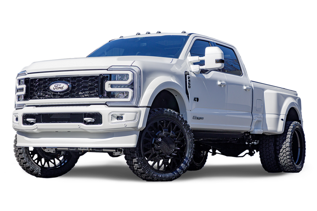 Custom-Built Ford Dually Trucks - Wheels, Tires & Color Match | Krietz Auto