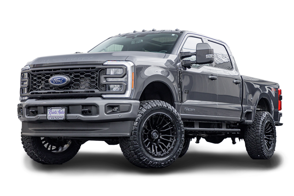 Custom Build Ford F-250& F350 Trucks - Wheels, Tires & Color Match ...