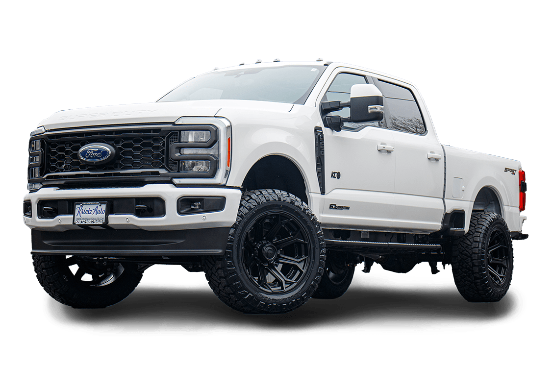 Custom Build Ford F-250& F350 Trucks - Wheels, Tires & Color Match ...
