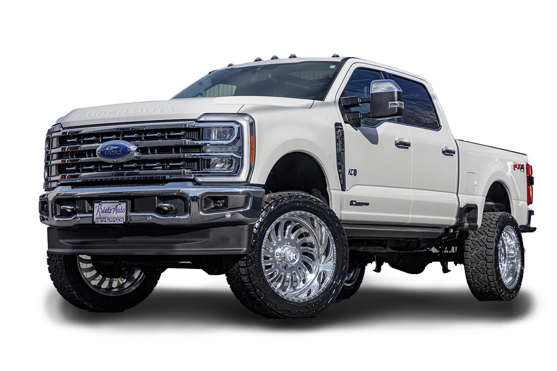 Custom Build Ford F-250& F350 Trucks - Wheels, Tires & Color Match ...
