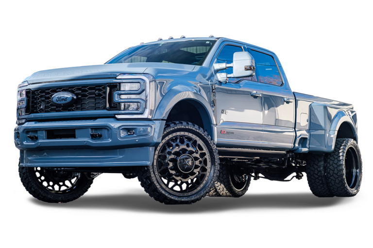 Custom-Built Ford Dually Trucks - Wheels, Tires & Color Match | Krietz Auto