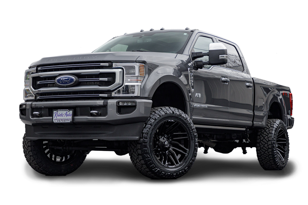 Custom Build Ford F-250& F350 Trucks - Wheels, Tires & Color Match ...