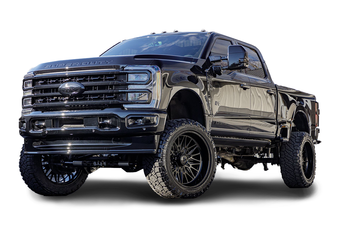 Custom Build Ford F-250& F350 Trucks - Wheels, Tires & Color Match ...