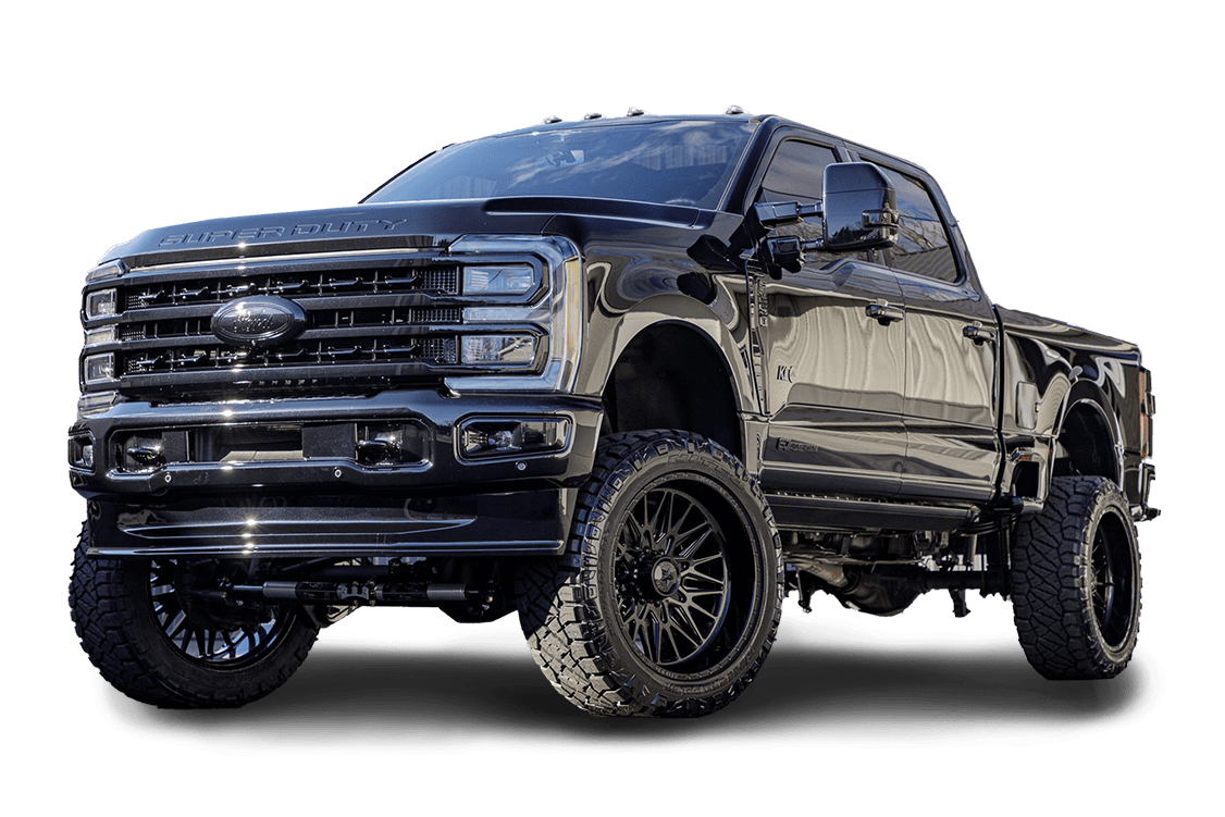 Custom Build Ford F-250& F350 Trucks - Wheels, Tires & Color Match ...