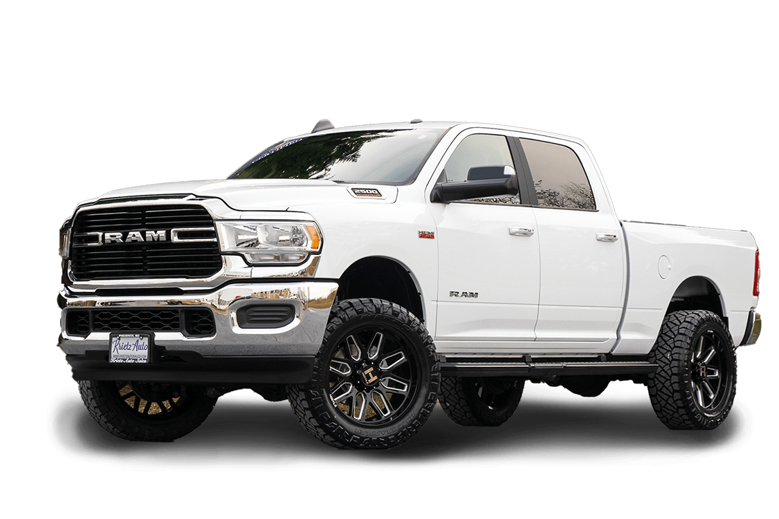 Custom Build Ram 2500 Trucks - Wheels, Tires & Color Match | Krietz Auto