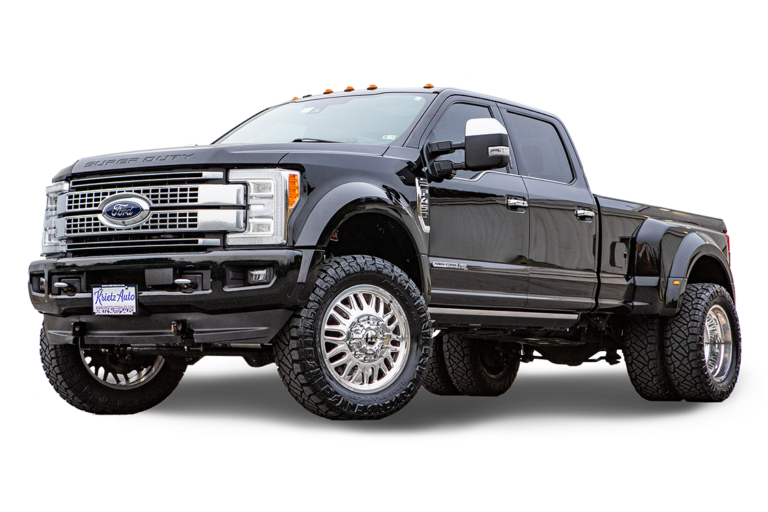 Custom-Built Ford Dually Trucks - Wheels, Tires & Color Match | Krietz Auto